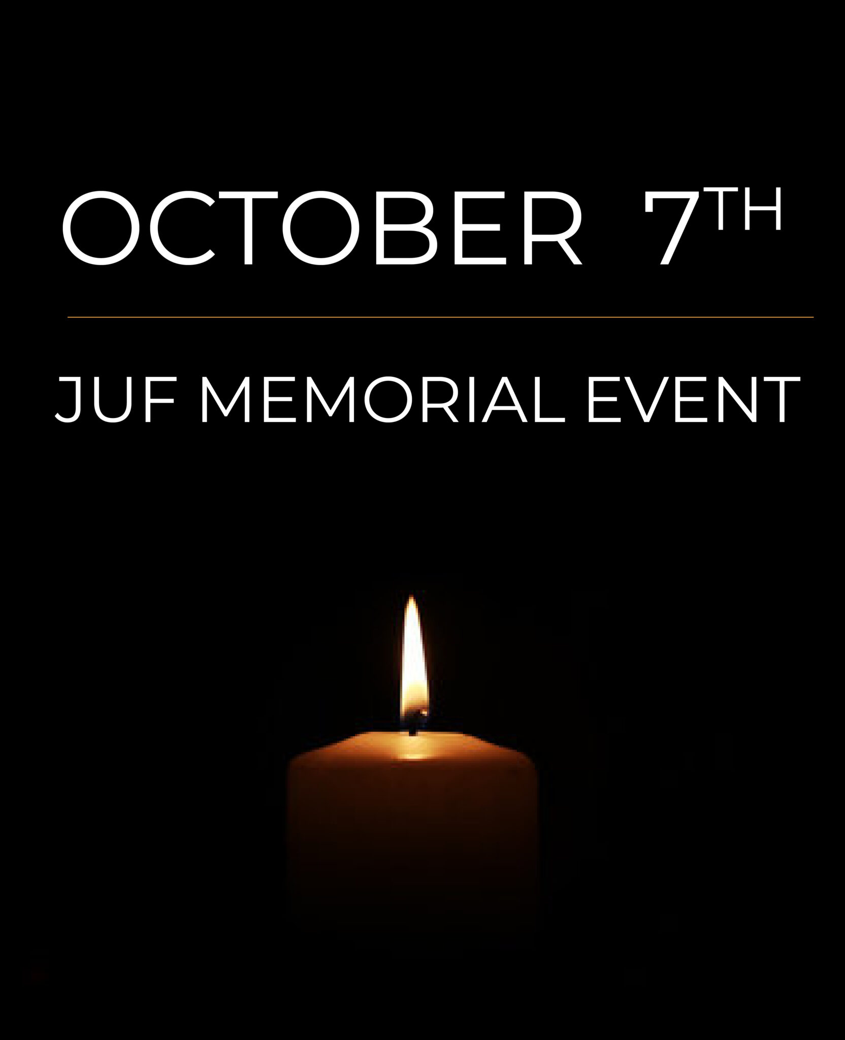 Viewing of JUF October 7 Memorial Event | Anshe Emet Synagogue ...